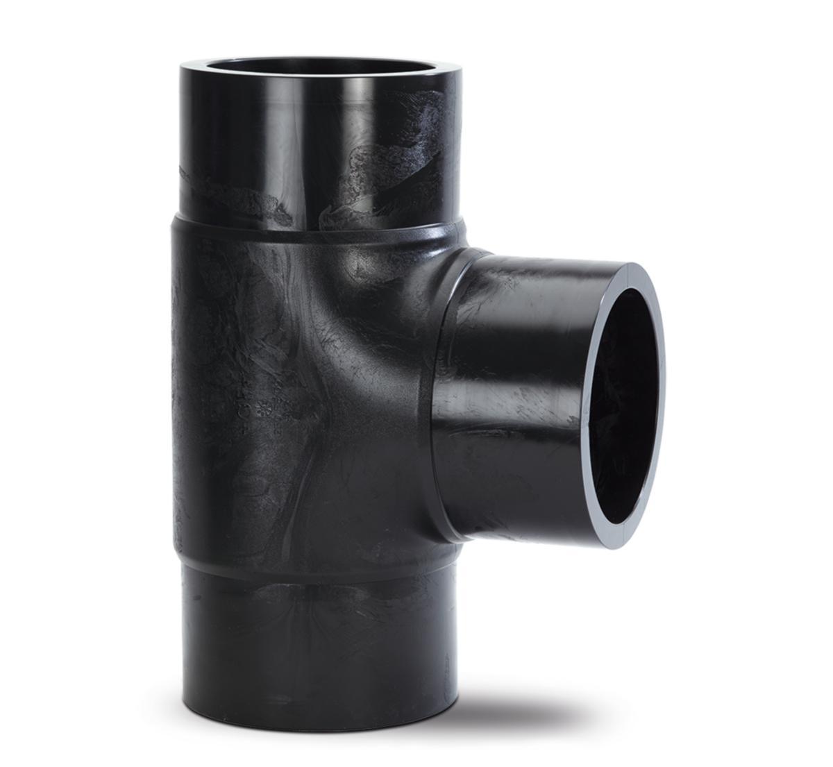 63 t-rör pe100 pn16 sdr11 fsp-t, lång skänkel - t-rör 90º...