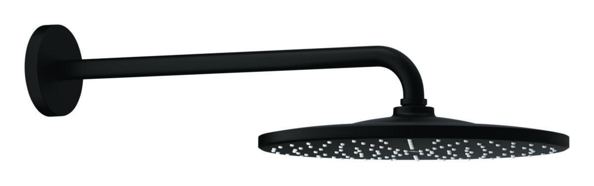 Grohe väggdusch rainshower mono 310, l=422mm, svart - tak...