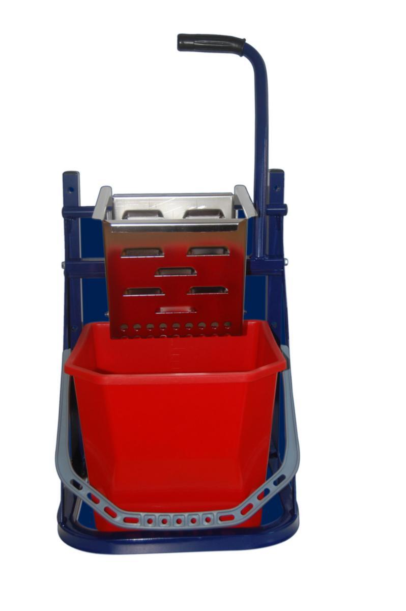 Rostfri press 15l hink nordex för väggmontage - väggfäste...