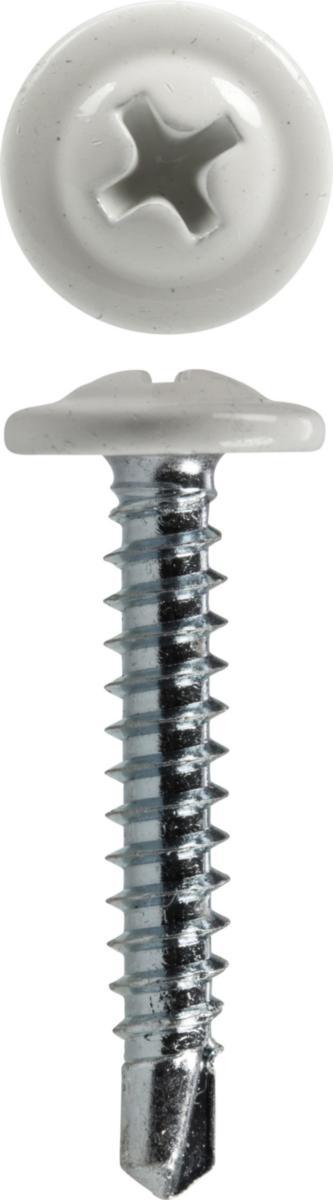 Montageskruv bsp fixx 4.2x14 vit 500/frp - montageskruv b...