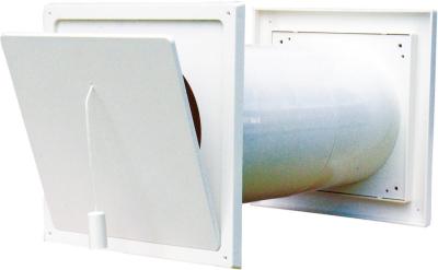 Friskluftsventil 125k 125mm vit komplett 09165 flexit - f...