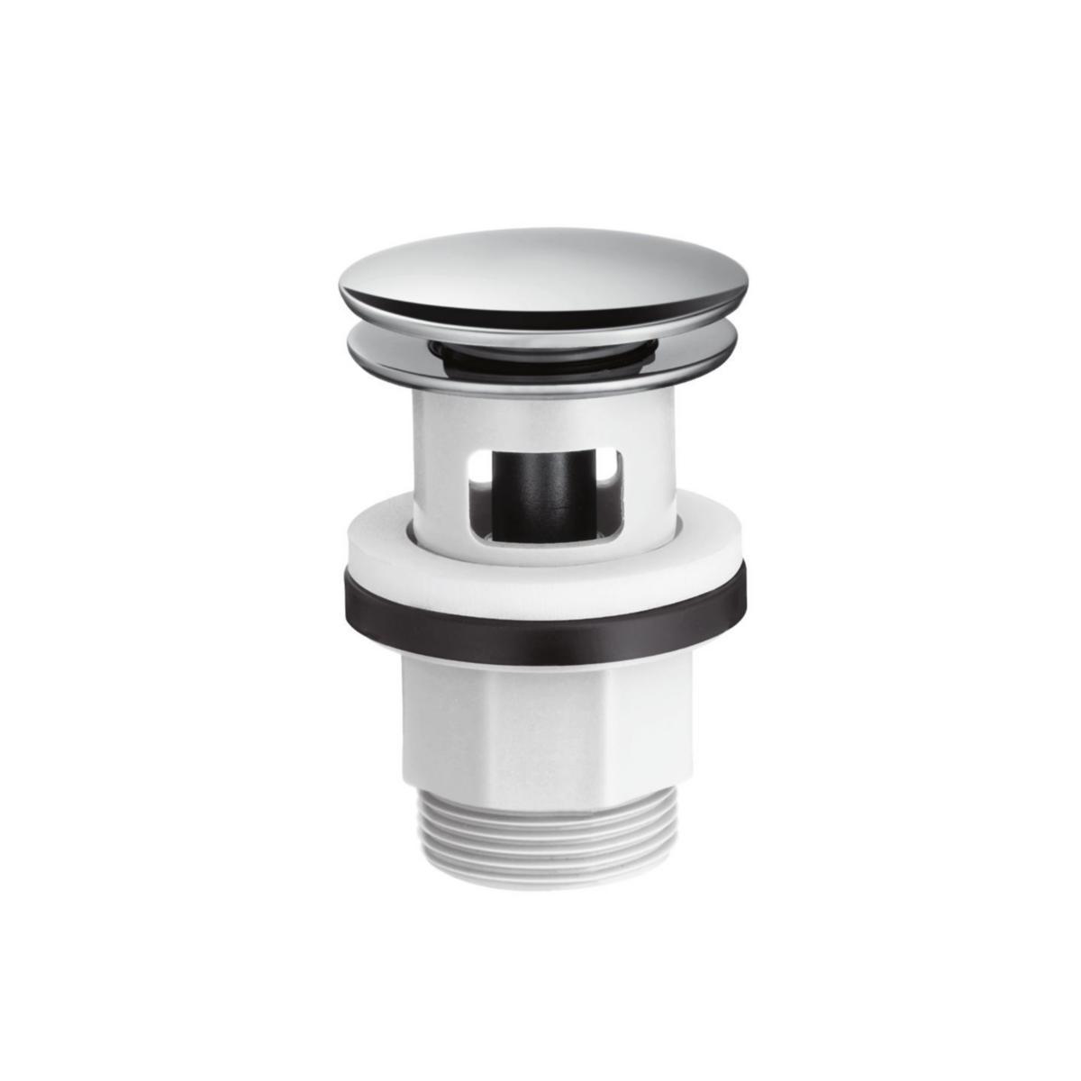 Hg bottenventil krom push-open 50105000 - hansgrohe botte...