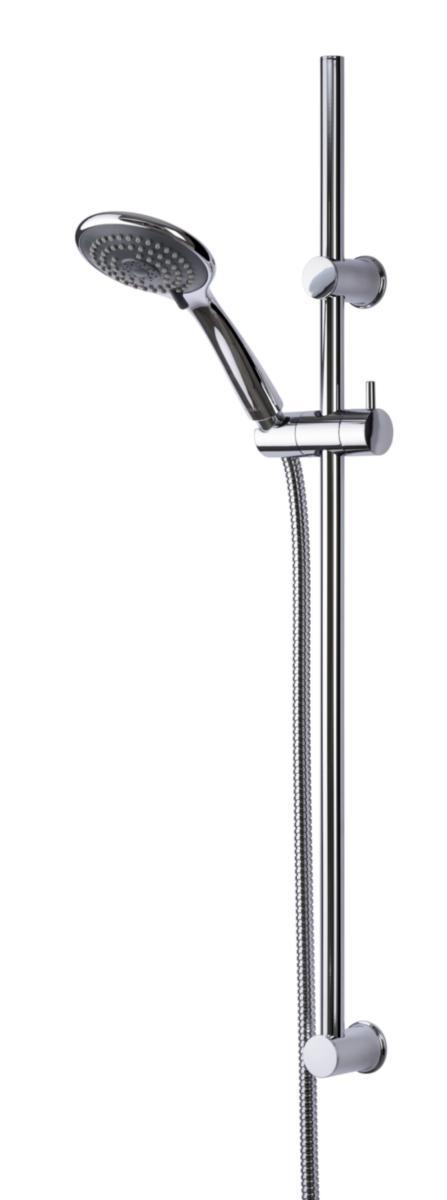 Duschset adora 3-spray krom 1.75m slang - duschset med ha...